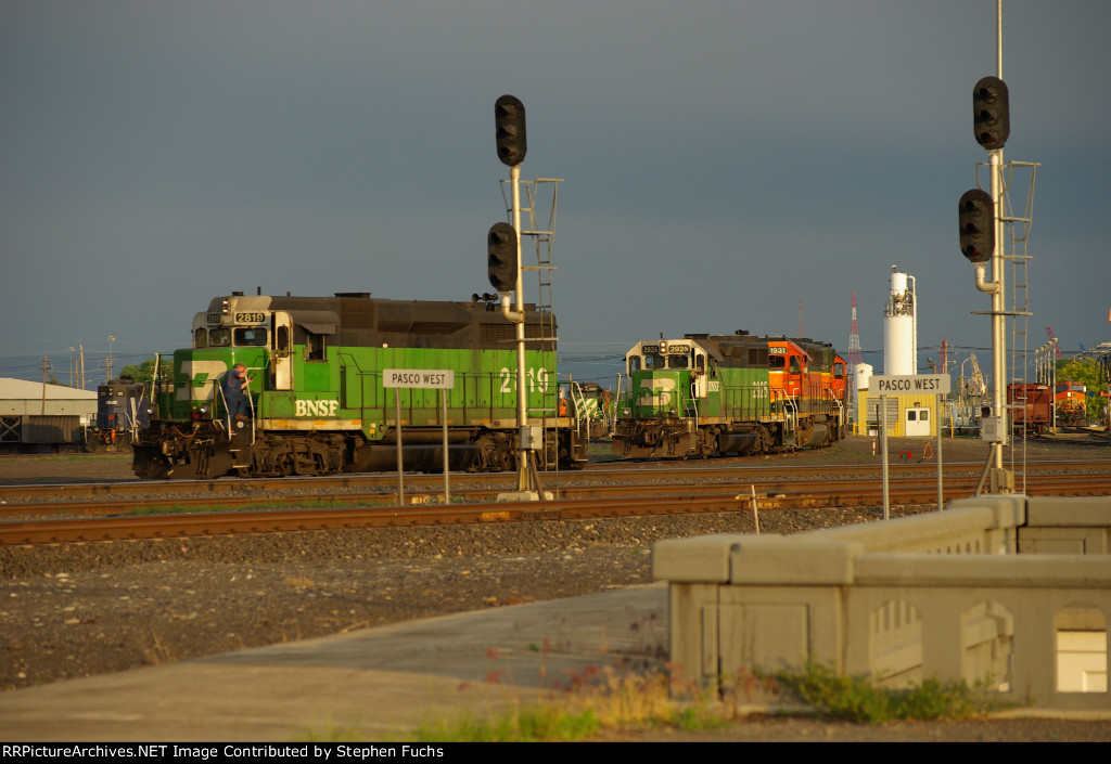 More action by the Pasco West Sign